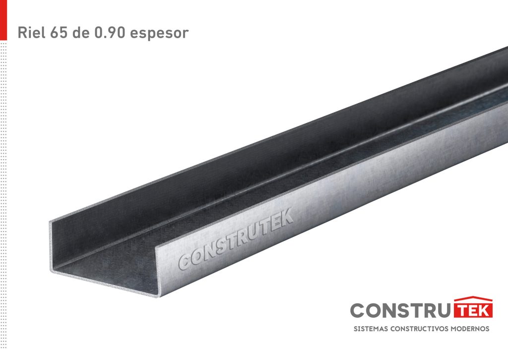 PERFIL RIEL 65 X 25 X 0.9 X 3 GALV – Maxco